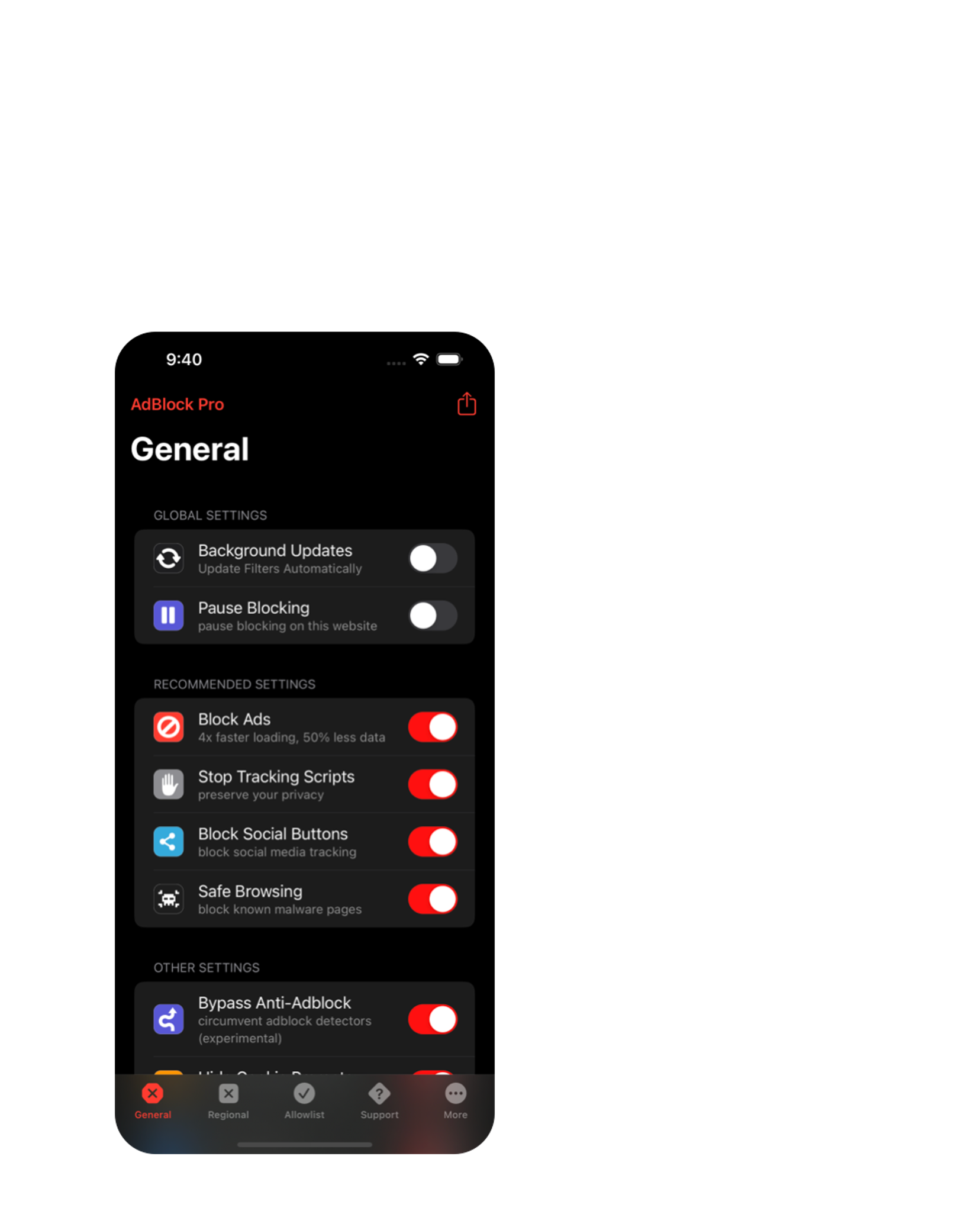 AdBlock Pro - Ad Blocker for Safari